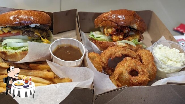 Menu at Monster’s Chicken 'n Burgers restaurant, Toronto
