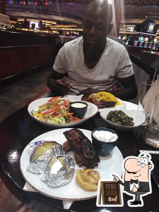 Menu at Meropa Casino & Entertainment World steakhouse, Polokwane