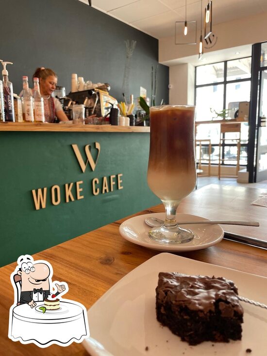 Menu at Woke Cafe, Mossel Bay