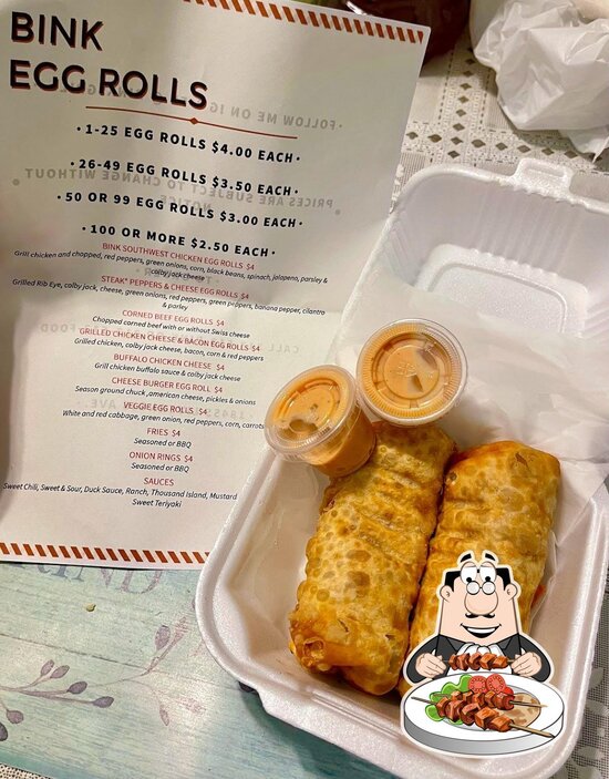 Menu at Bink's Grill restaurant, Detroit