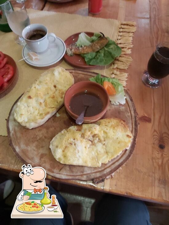 Menu at Oval restaurant, Užice