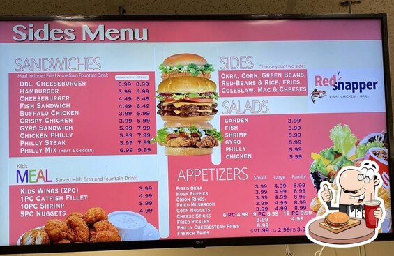 Red Snapper Fish & Chicken in Little Rock - Restaurant menu and reviews
