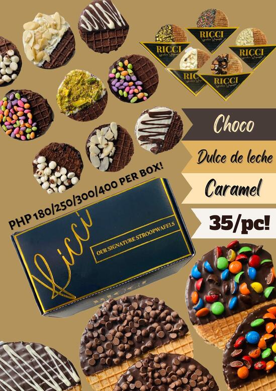 Menu at Ricci Chocolates - SM North Edsa desserts, Quezon City