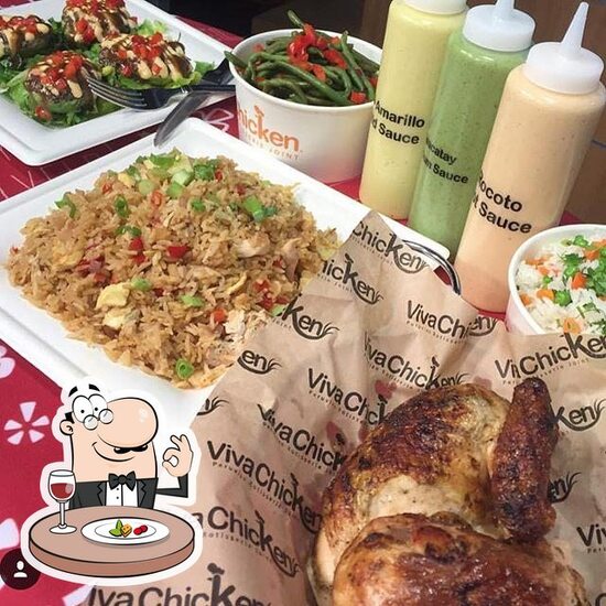 Menu at Viva Chicken restaurant, Charlotte, Park Rd