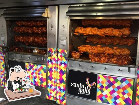 Carta de Rosticería Santo Gallo, Ciudad de México, Calzada del Hueso