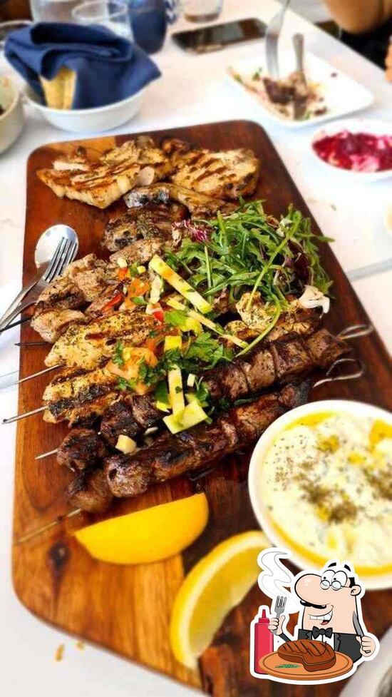 Menu at Ellenika restaurant, Glenelg