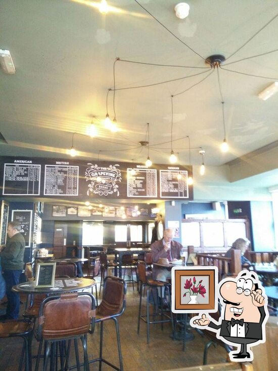 Menu at The Grapevine Brewhouse pub & bar, Exmouth