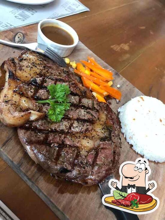 Carta de parrilla Fat Jim's Steak House, Mandaue