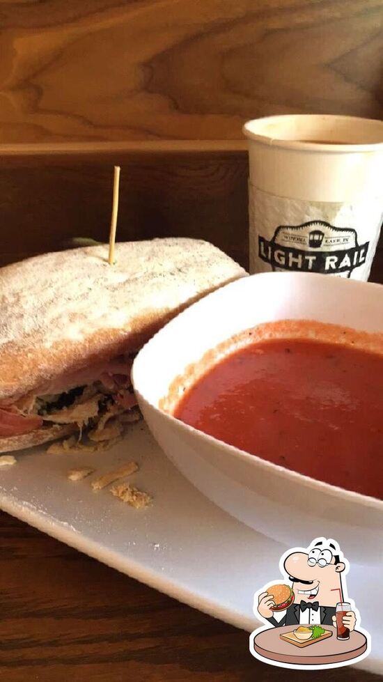 Carta de Light Rail Cafe & Roaster, Winona Lake