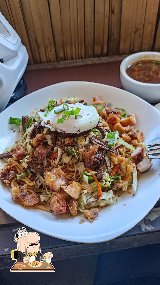 Menu at Apung Caling's Pancit Cabagan-branch restaurant, Santo Tomas