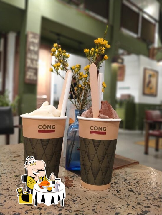 Menu at Cong Coffee cafe, Ho Chi Minh City, 134 136 Đ. Điện Biên Phủ