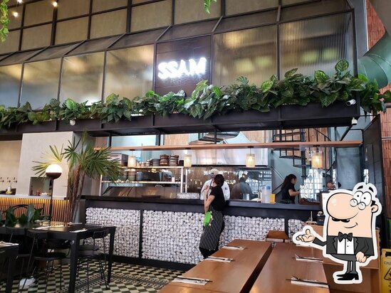 Menu at SSAM • Pannarama restaurant, Guadalajara