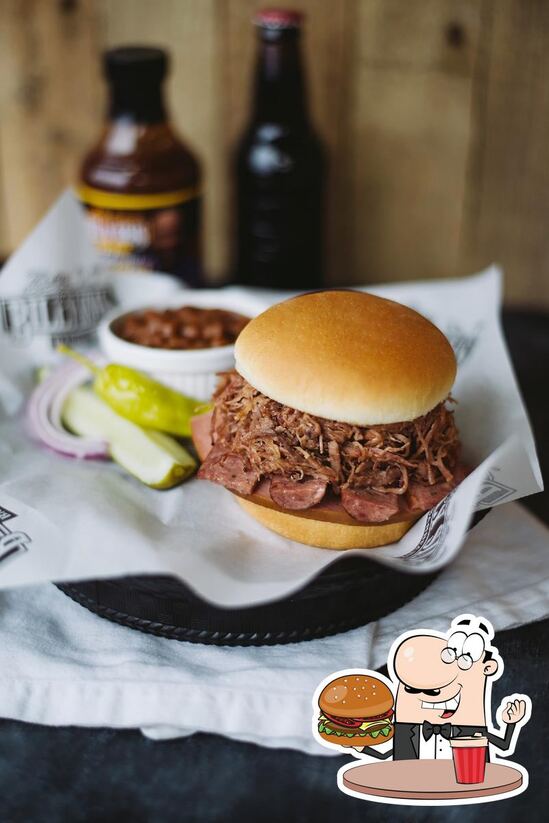 Menu at Billy Sims Barbecue, Troy