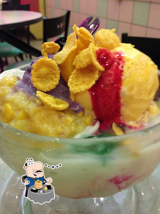Menu at Crystal Ice desserts, Iloilo City