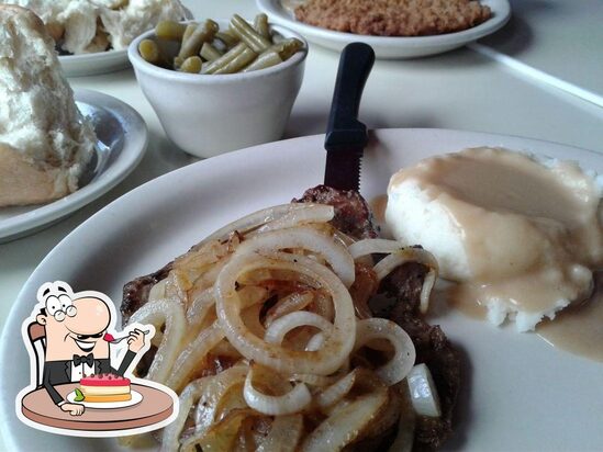 Menu at MARY B's Diner restaurant, Parkersburg