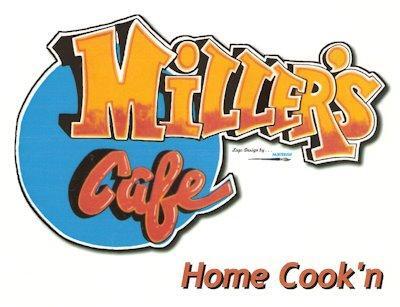 Menu at Miller's Cafe, Turpin, 110 Hwy. 83