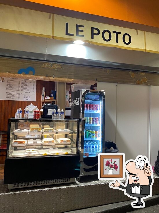 LE POTO : crêpes, galettes, café, viennoiseries, Paris - Menu du ...