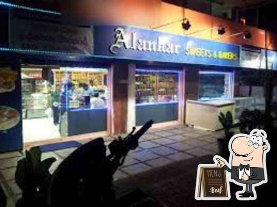 Menu at Alankar Sweets And Baker Near Maranatha Temple, Vijayawada