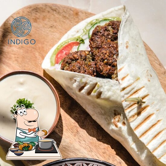 Menu at Indigo Cafe and Bar, Whanganui