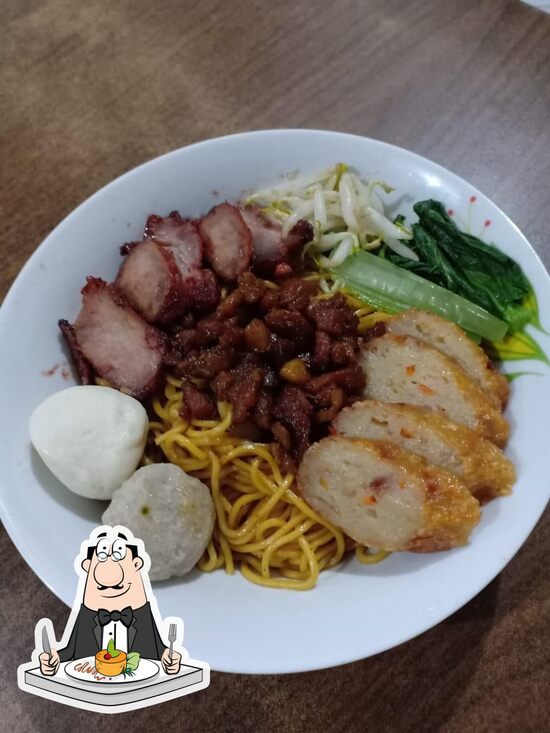 Menu at Wong's Kitchen restaurant, Bandung