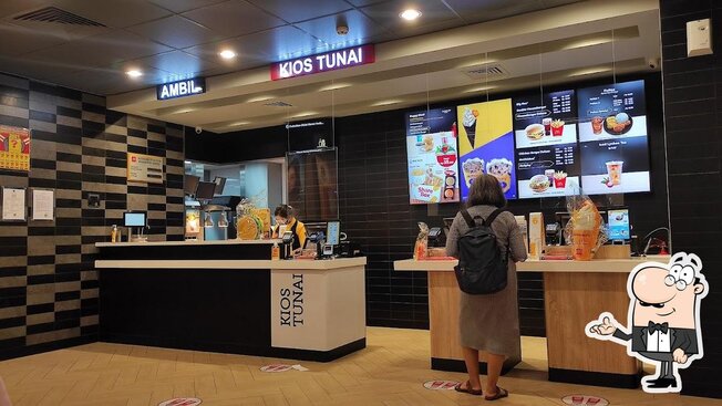 Menu at McDonald's MERR restaurant, Surabaya, Jl. Dr. Ir. H. Soekarno ...