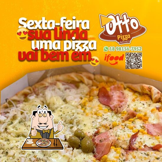 Menu at Otto Pizza Delivery restaurant, Araçatuba