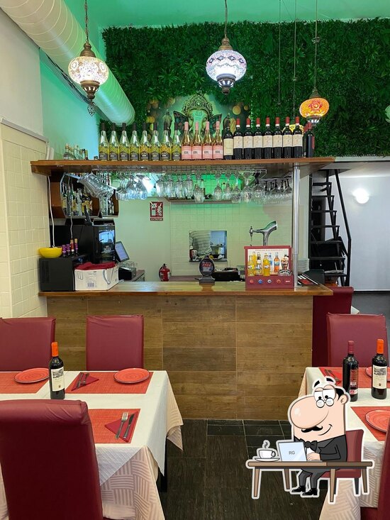 Menu at Namaste Grill restaurant, Málaga