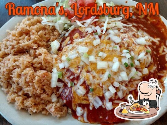 Menu at Ramona's Cafe, Lordsburg