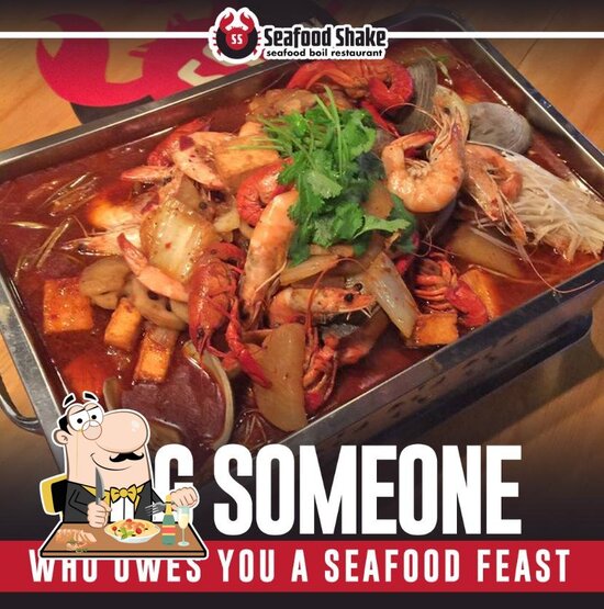 Menu at Seafood Shake Boil restaurant, Strongsville