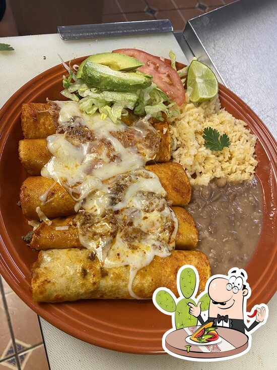 Menu at Tacos El Cerro restaurant, Dallas
