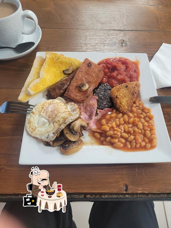 Menu at AJ's Kitchen cafe, York