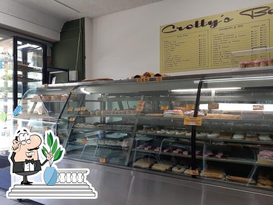 Menu at Crotty's Bakery, Kingswood