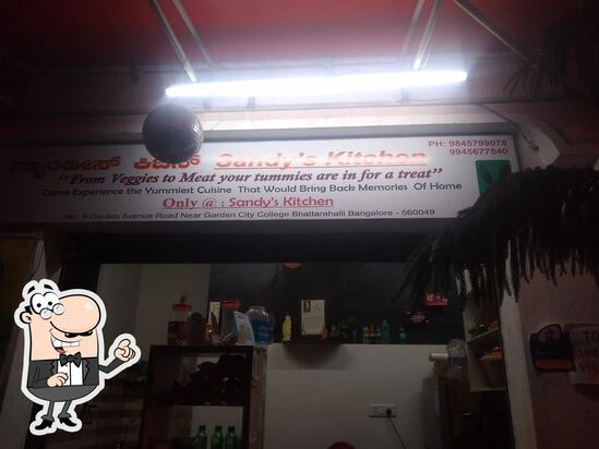 Sandy’s kitchen, Bengaluru - Restaurant menu, prices and reviews