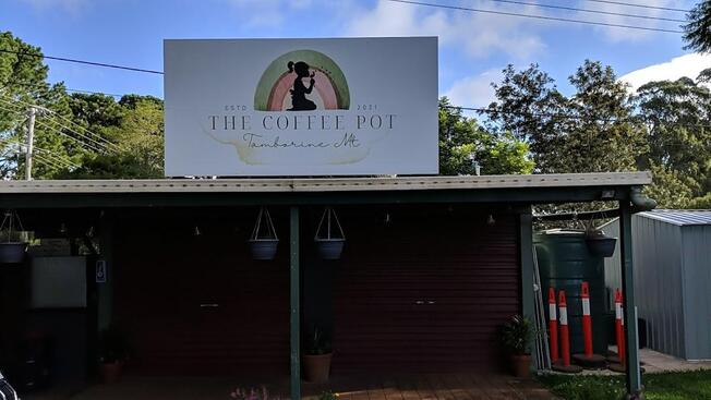 Menu at The Coffee Pot, Tamborine Mountain