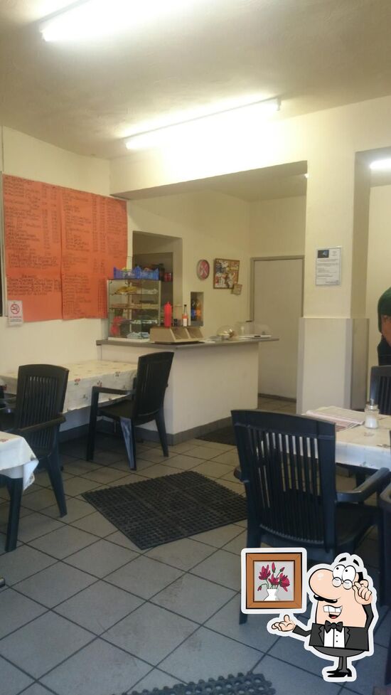 Menu at Tom Dip Cafe, Sheffield