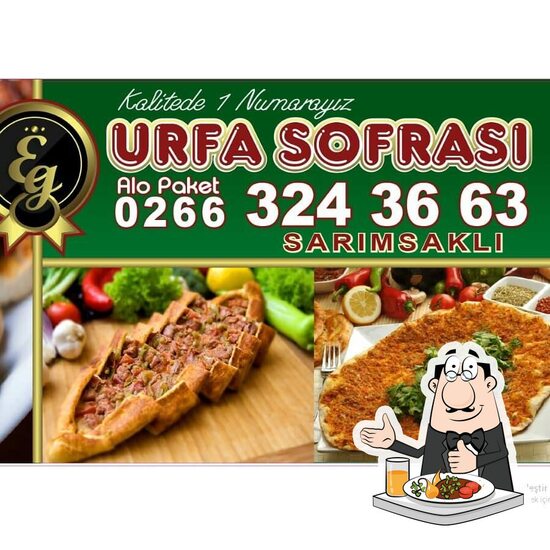 Menu at URFA SOFRASI SARIMSAKLI, Ayvalık