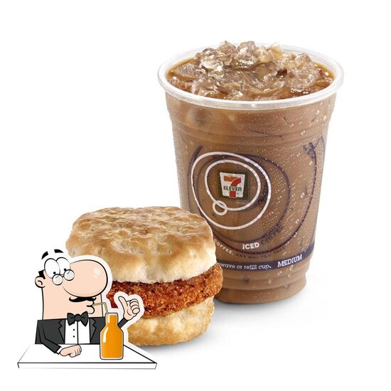 Menu at 7-Eleven cafe, Los Angeles, 6586 Van Nuys Blvd
