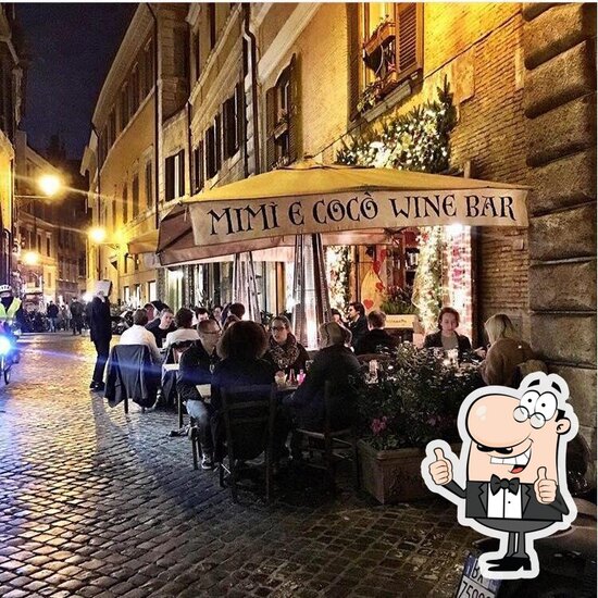 Menu at Mimì e Cocò Roma restaurant, Rome