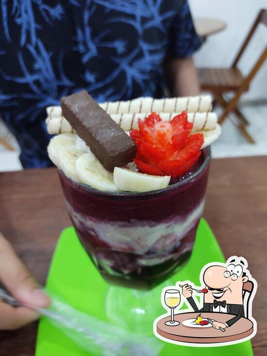 Menu at Açaí Café, Linhares