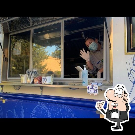 Menu at Le Camion French Food Truck, USA