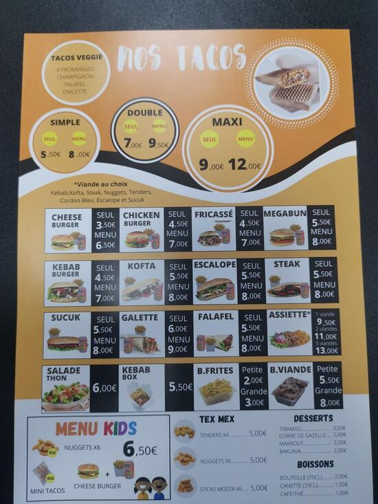 M'TACOS restaurant, Sassenage - Critiques de restaurant