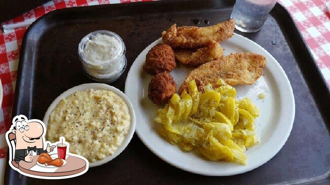 Menu at Matthews Cafeteria, Tucker, Main St