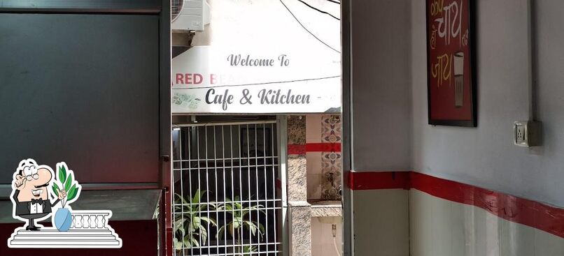 Menu at Red bean hospitality canteen, Varanasi