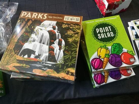 Menu at Fun House Board Game Cafe, Bangkok