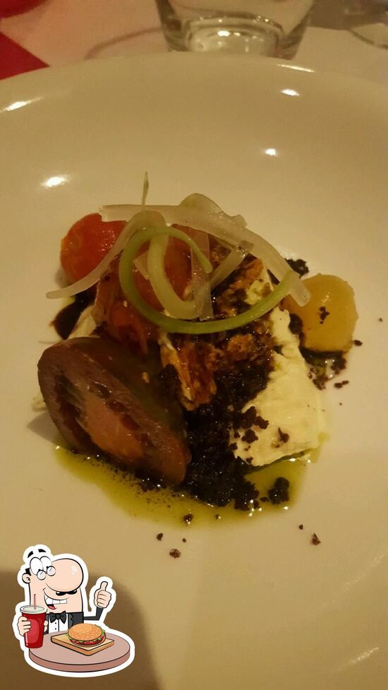 Menu at Luce restaurant, Johannesburg