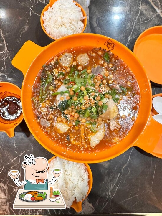 Menu at Mini Hotpot restaurant, Melbourne
