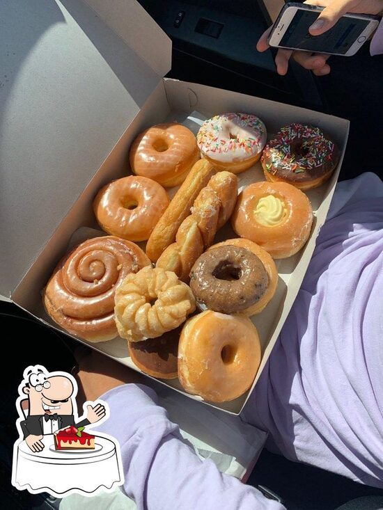 Menu at Ok Donuts restaurant, Buena Park