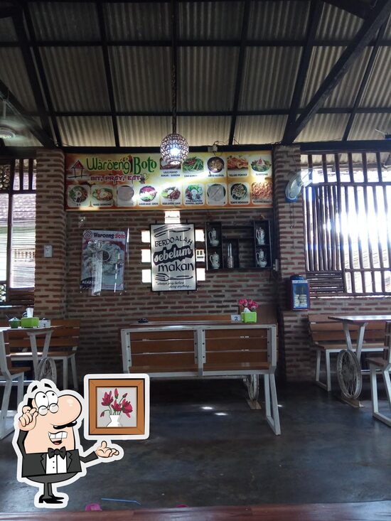 Menu at Waroeng Boto restaurant, Sri Menanti