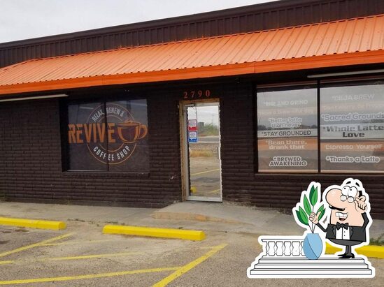 Menu at Revive Coffee Shop cafe, Eagle Pass