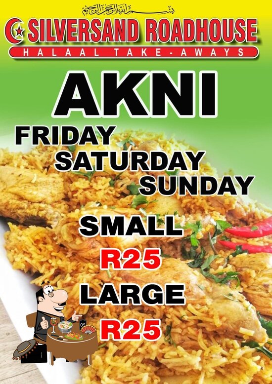 Menu at Silversands roadhouse (Morganstar) restaurant, Cape Town